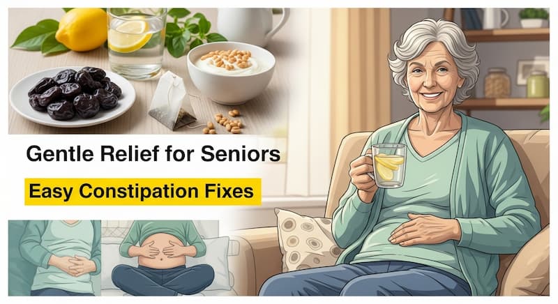 Best Gentle Constipation Relief for Seniors At Home