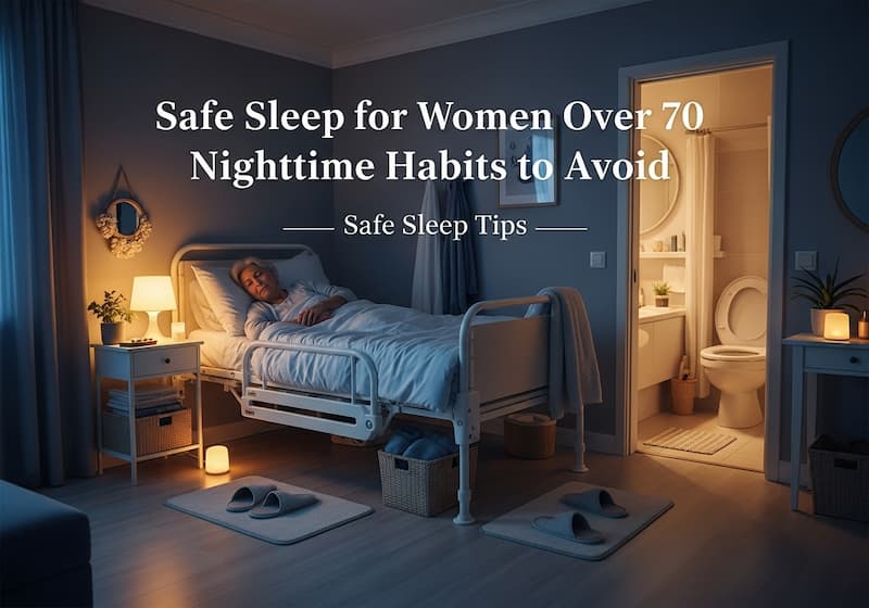 Safe Sleep for Women Over 70 Nighttime Habits to Avoid