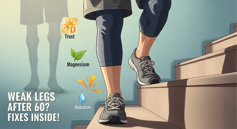 Weak Legs After 60? 10 Surprising Causes & Easy Fixes