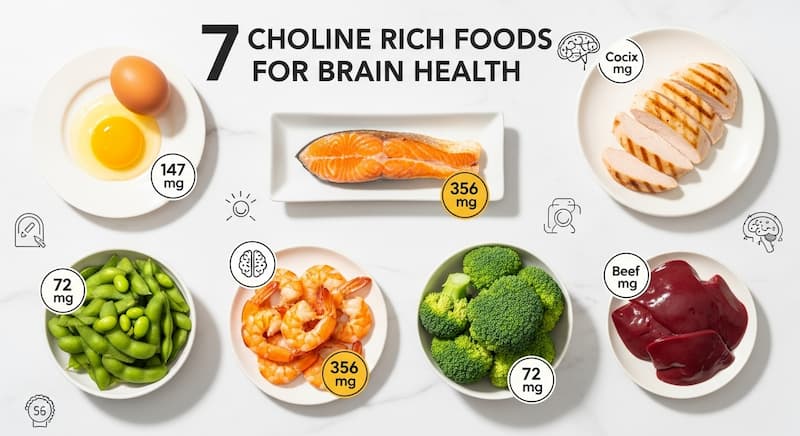 7 Choline-Rich Foods That Naturally Boost Brain Health - keepfitquote.com